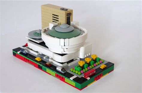 Guggenheim Museum Lego Architecture Model