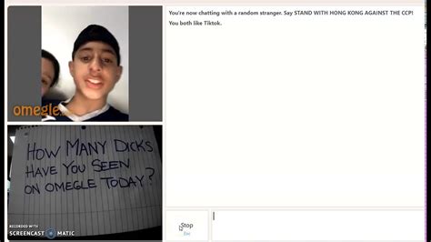 How Many Dicks Have You Seen On Omegle Today Part 2 Youtube