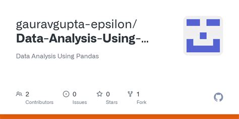 GitHub Gauravgupta Epsilon Data Analysis Using Python Data Analysis Using Pandas