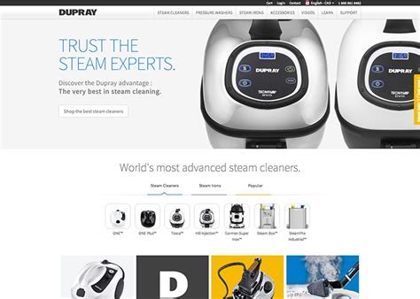 Dupray Steam Cleaners Aards Nominee