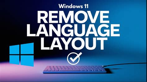 How To Fix Unable To Remove A Keyboard Language Layout In Windows 11 Solved Youtube
