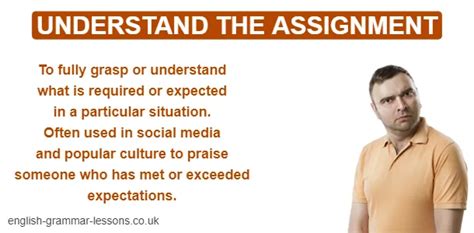 Understand The Assignment