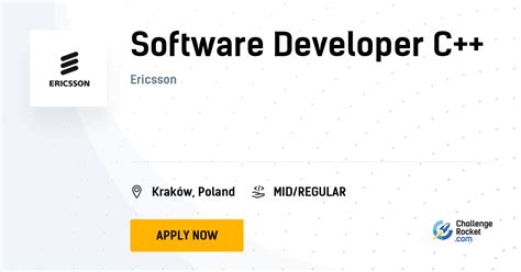 Software Developer C Ericsson