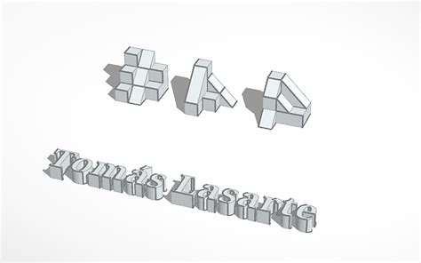 3d Design Pieza 13 Tomás Tinkercad