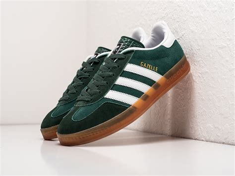 Купить Кроссовки Gucci x Adidas Gazelle OG цвет Зеленый купить по цене ...
