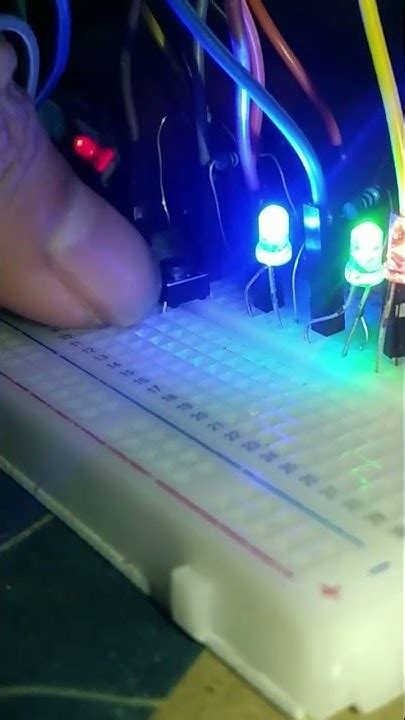 tutorial membuat lampu led menggunakan push button youtube