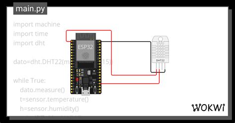 Sensor De Temperatura Y Humedad Wokwi Esp32 Stm32 Arduino Simulator
