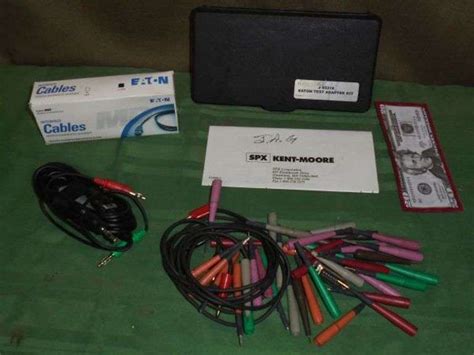 Eaton Test Adapter Kit And Interface Cables Texas Online Auction House