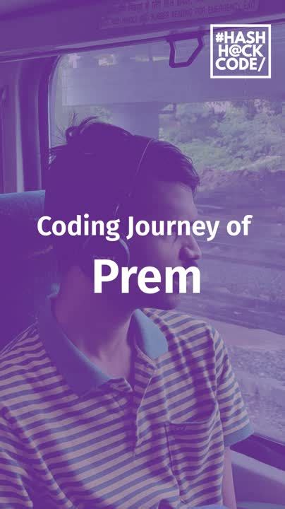hashhackcode on linkedin from learner to award winning coder prem s