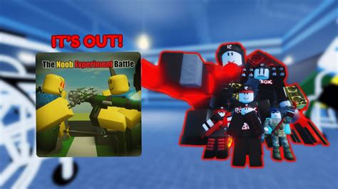 The Noob Experiment Battlefront Release 🎉🥳 Link In Description Youtube