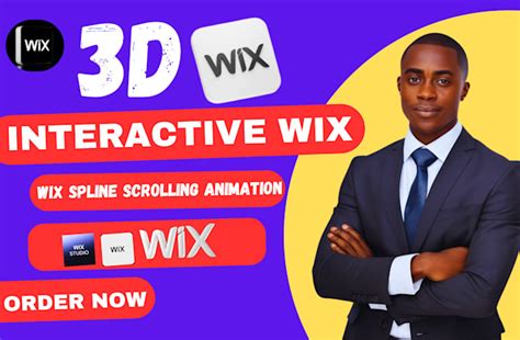 3d interactive wix website animated wix website wix spline animation