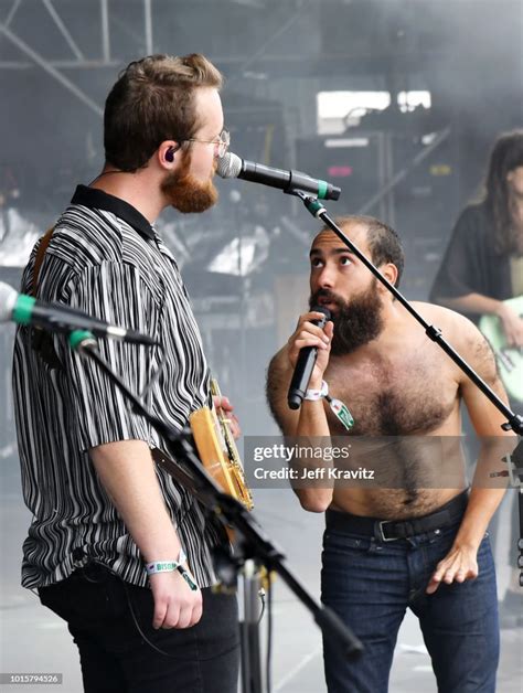Darrick Buzzy Keller And Sam Melo Of Rainbow Kitten Surprise News Photo Getty Images