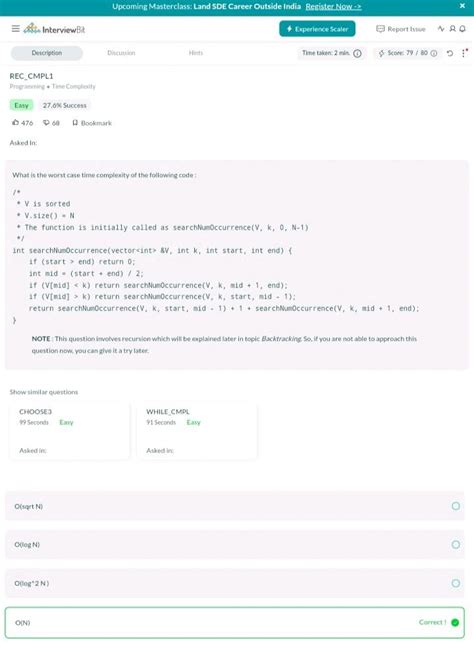 Poulami Das On Linkedin 365daysofcodechallenge Scalerdiscord Scaler Interviewbit Day04