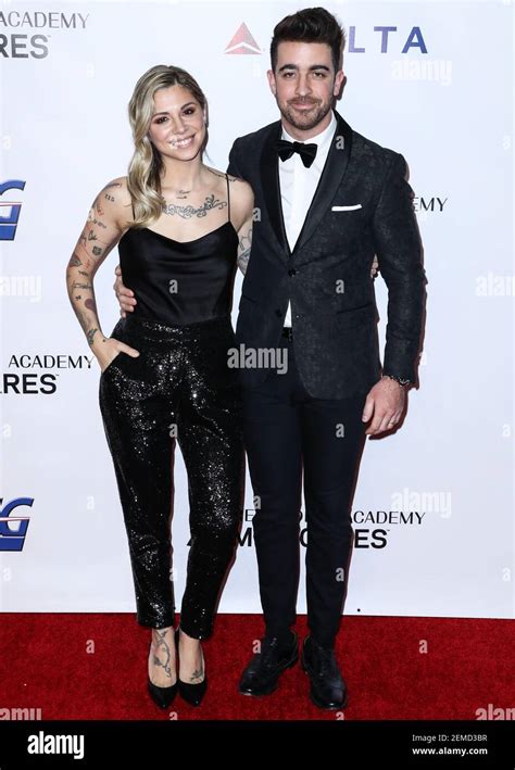 Los Angeles Ca Usa February 08 Singer Christina Perri And Husband