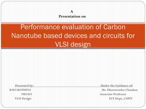 solution performance evaluation of carbon nanotub vlsi design future