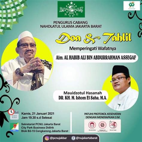 Doa Dan Tahlil Sayyidil Walid Al Habib