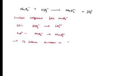 Solved Ii When The Equation For The Overall Reaction Is Balanced For