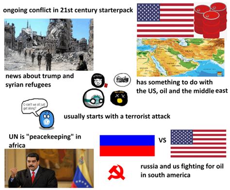 Ongoing Conflict In The 21st Century Starterpack R Starterpacks