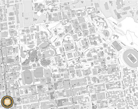 Mapa De La Universidad De Berkeley California