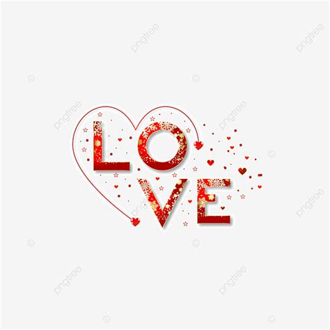 빨간 하트 일러스트 골드 사랑 발렌타인 데이 요소 빨간 클립 아트 심장 모양 Png 일러스트 및 벡터 에 대한 무료