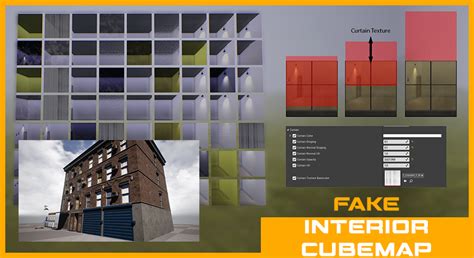 Advanced Interior Cubemap Materials In Materials UE Marketplace