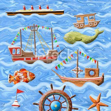 Playful Seascape Composition Inspired From Old Fashioned Theatrical