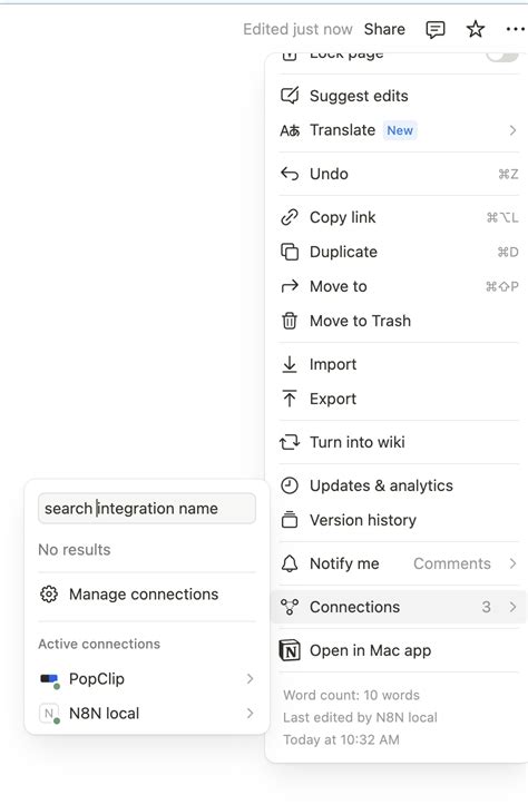 Cannot Make A Connection To Notion Database No Mather What I Try Questions N8n Community