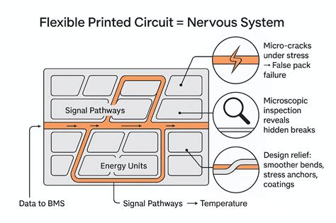 Flexible Printed Circuits In Hv Batteries Battery Design