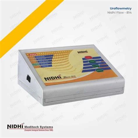 Nidhi Uroflow 814 Printer Based Uroflowmetry System At ₹ 85000 Piece Urine Flow Meter In