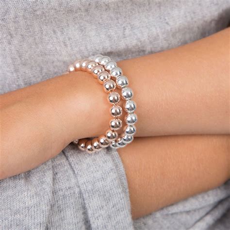 Ball Bracelet 8mm By Lovethelinks