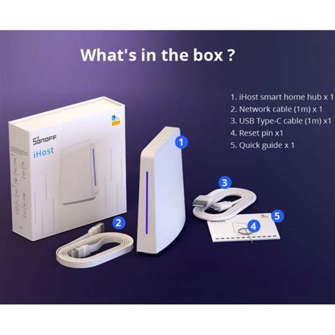 Zigbee 30 Wifi Home Automation Gateway Ihost Local 4gb Sonoff