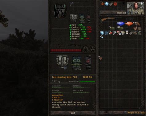 WIP Inventory Image Dark Sky Mod For S T A L K E R Shadow Of Chernobyl ModDB