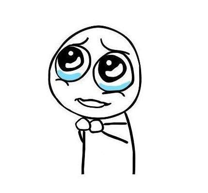 Crying Stick Person Cute Tear Blank Template Imgflip