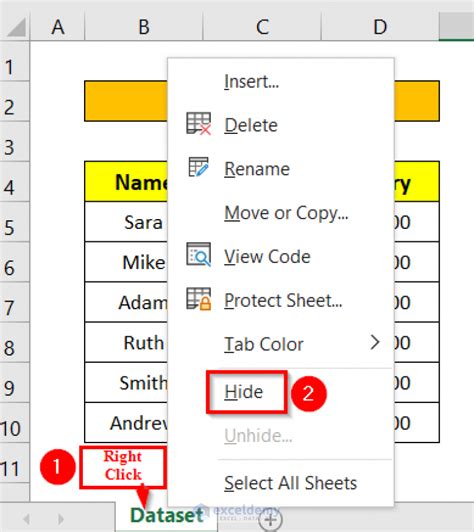 How To Protect Excel Sheet From Viewing Using Password Exceldemy