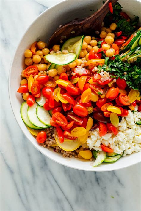 Mediterranean Couscous Salad Recipe Cookie And Kate