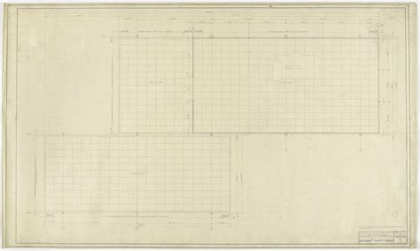 Ludwig Mies Van Der Rohe Farnsworth House Plano Illinois Floor Plan