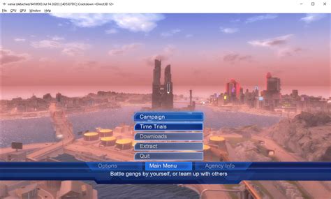 D Dc Crackdown Issue Xenia Project Game Compatibility Github