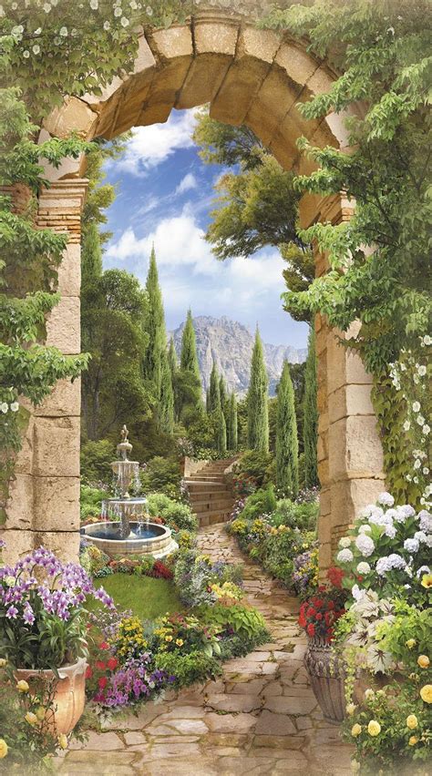 Paisagem De Pintura Rococo Pintura Rápida E Criativa Cores E Estilo