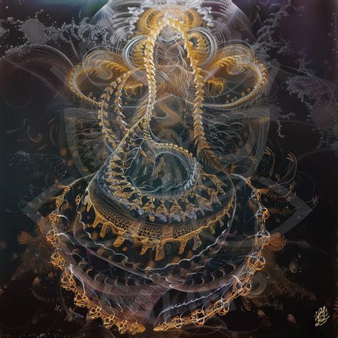light code digital art flow light code spiritual art wall art