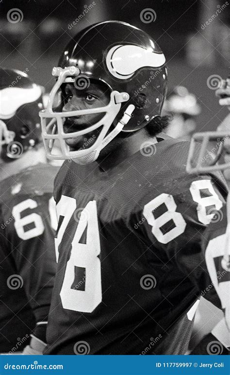 Minnesota Vikings Legend Alan Page Editorial Photography Image Of