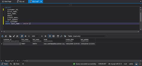 MySQL SELECT Statement Basics Devart Blog