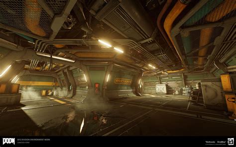 artstation doom advanced research complex environments cameron