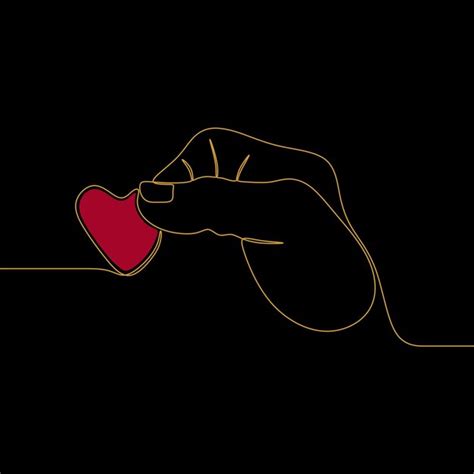 Premium Vector Romantic Couple Symbol Idea Continuous Drawing Single