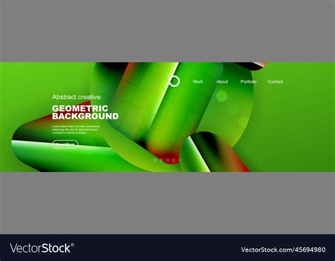 Geometric Shapes Composition Geometric Abstract Vector Image