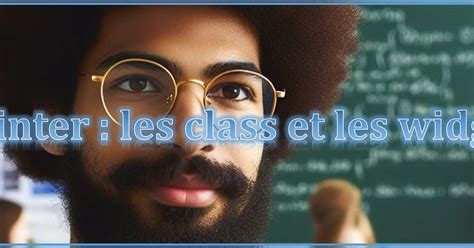 Tkinter Et Les Classes