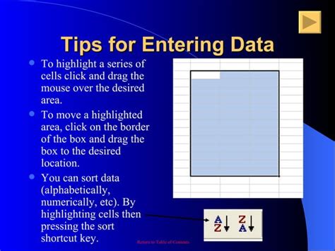 Teaching Excel