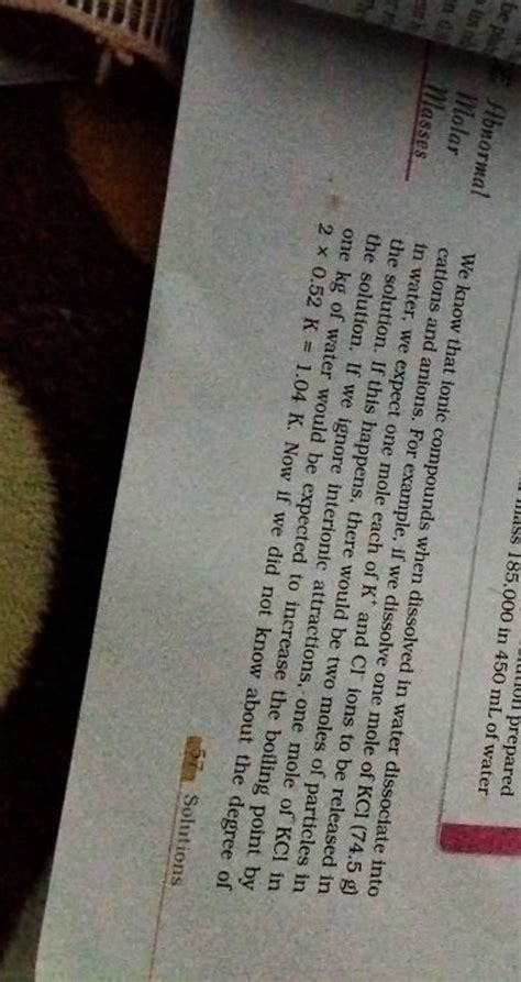 Ionic Compound Dissolved In Water Diagram Why Do Ionic Compo