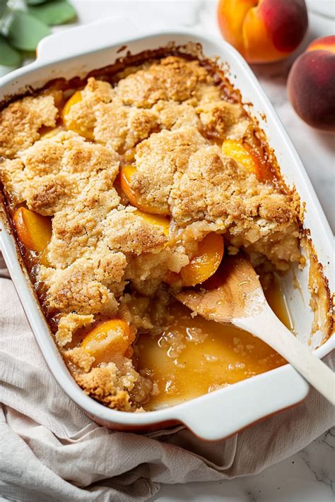 Easy Southern Peach Cobbler Recipe Rorys Recipes Recipe Peach