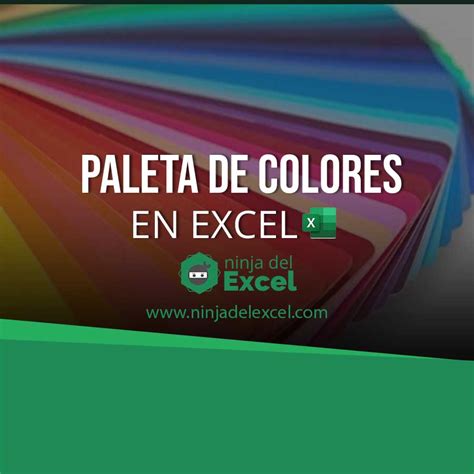 Obtener Paleta De Colores De Una Imagen En Excel Con El Teclado