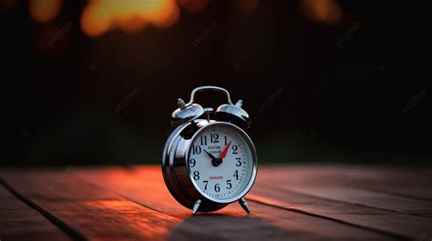 야외 나무 탁자 위의 시계 알람 시계 고화질 사진 사진 자동차 조명 배경 일러스트 및 사진 무료 다운로드 Pngtree